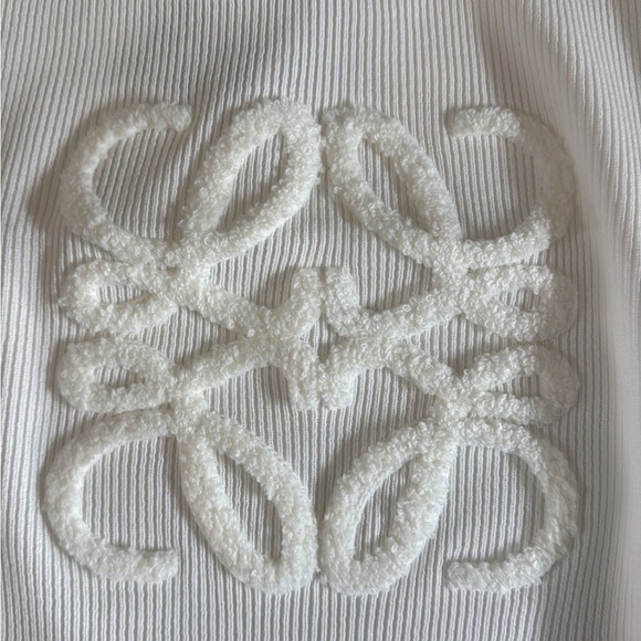 Loewe | Tops | Loewe Monogram Embroidered Tank Top | Poshmark